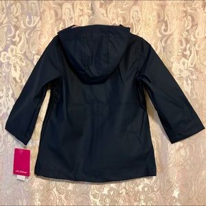 Pink Platinum | Jackets & Coats | Nwt Girls Navy Blue Hooded Rain ...